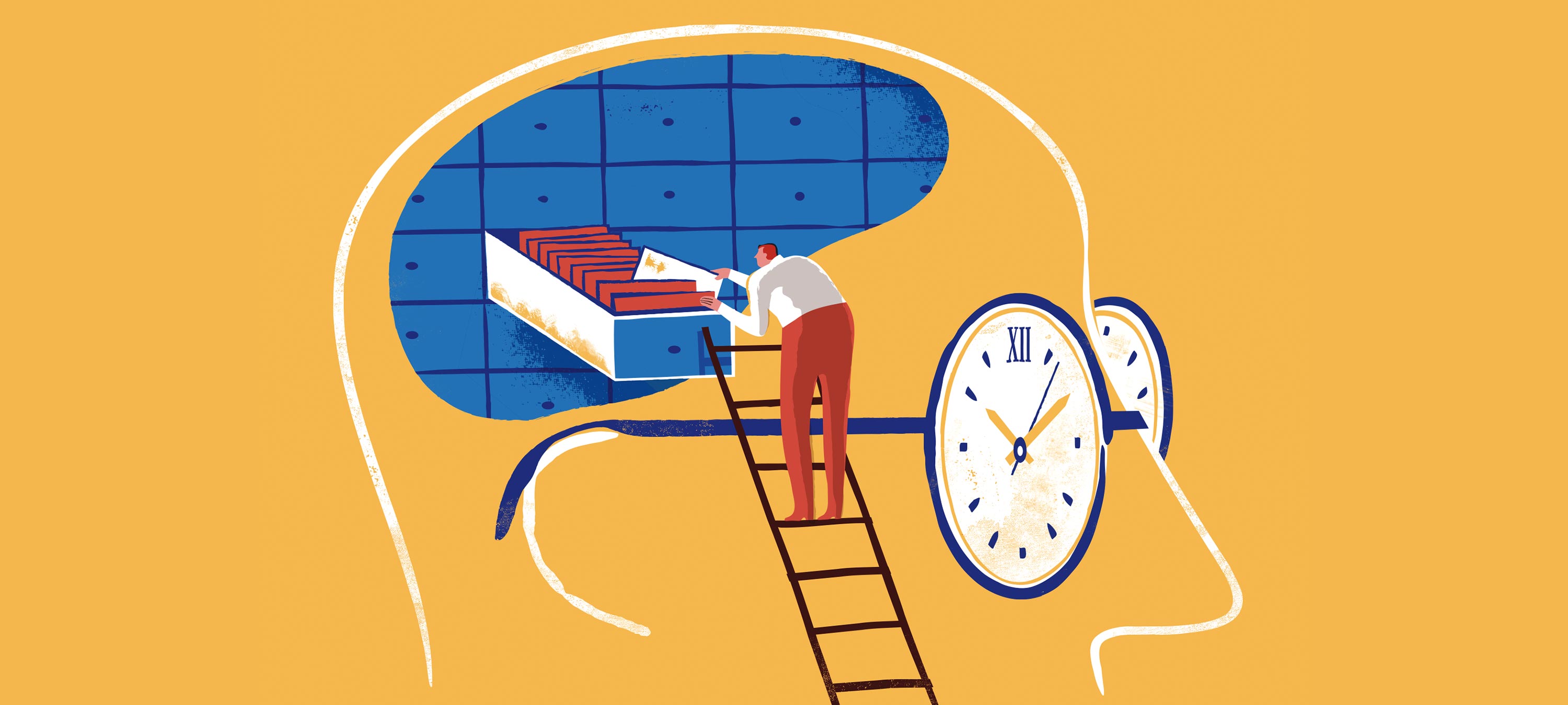 Experiences, memories, and the elusive element of time : Seek